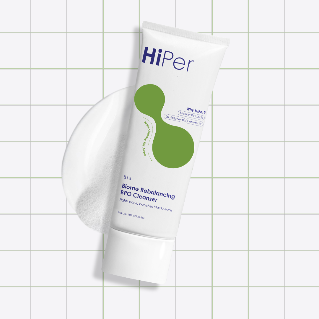 Biome Rebalancing Benzoyl Peroxide Cleanser | Face Wash for Acne Prone