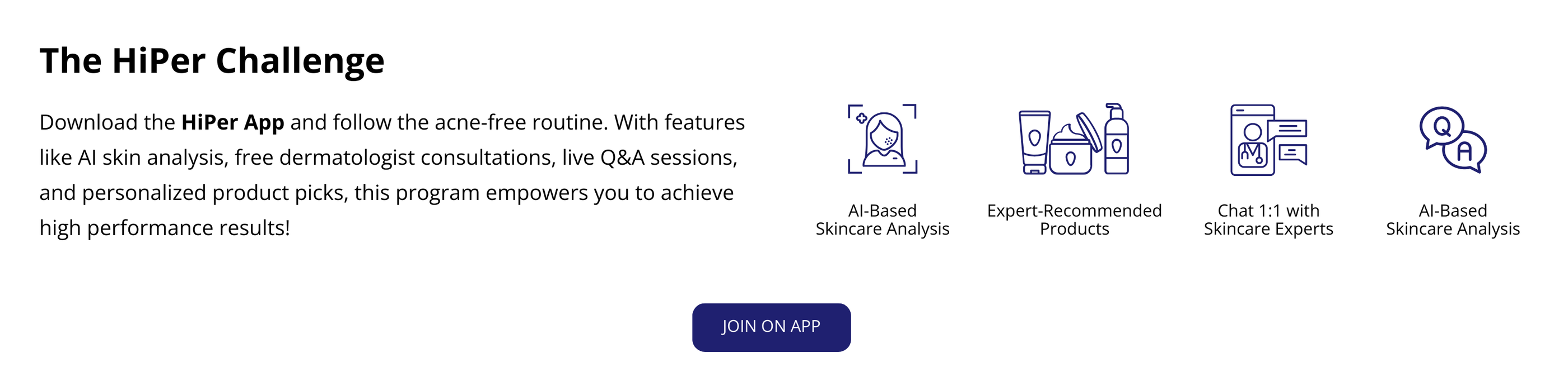 HiPer Skin: High Performance Products for Acnecare